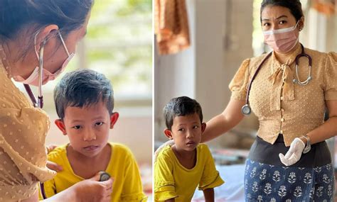 မွေးရာပါနှလုံးအဆို့ မလုံတဲ့ရောဂါဝေဒနာခံစားနေရတဲ့ ကလေးငယ်လေးအတွက် ခွဲစိပ