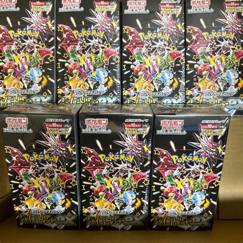 Yahooオークション シャイニートレジャーexシュリンク付き7box