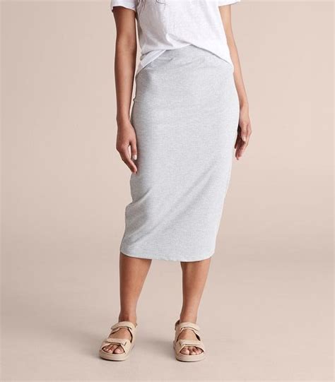 Rib Midi Skirt Target Australia
