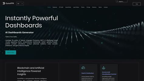 ai dashboard generator sumoppm bi nlp blockchain tech tyy ai tools