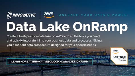 Data Lake Onramp Modernize Data On Aws Innovative Solutions