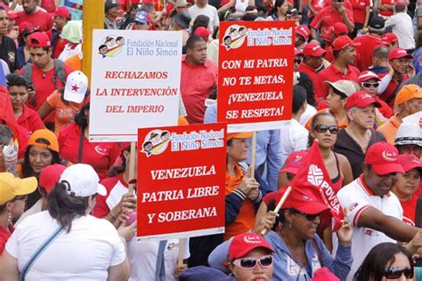 Marcharon En Defensa De La Soberanía