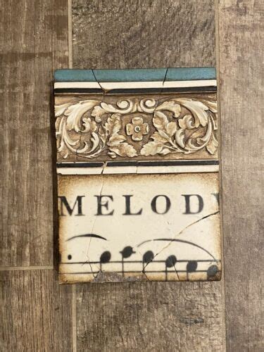 Sid Dickens Melody Tile Block T 138 Rare Retired Ebay
