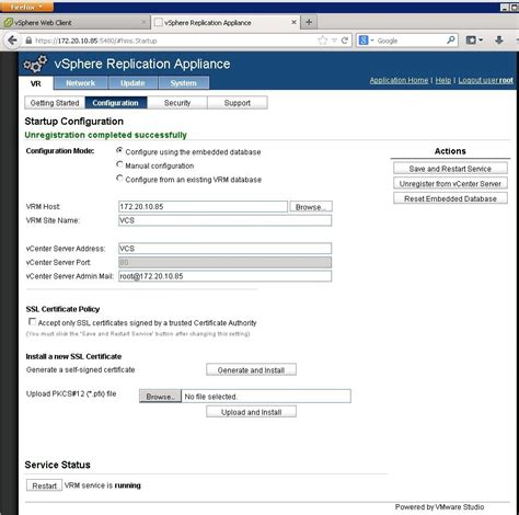 VCenter Replication Appliance Configure SOSTechBlog