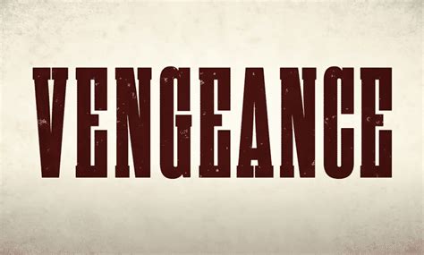 Trailer For Vengeance Which Is Starring Written And Directed By B J