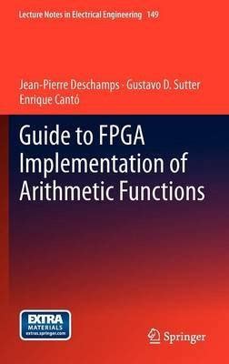 9789400729872 Guide To FPGA Implementation Of Arithmetic Functions