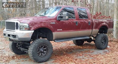 2004 Ford F 250 Super Duty With 17x10 24 Fuel Maverick D538 And 37 13
