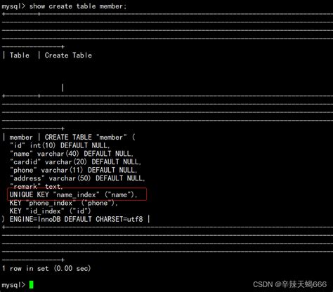 Mysql索引 Csdn博客
