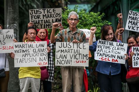 Thousands Of Martial Law Victims To Receive Compensation Friday Abs