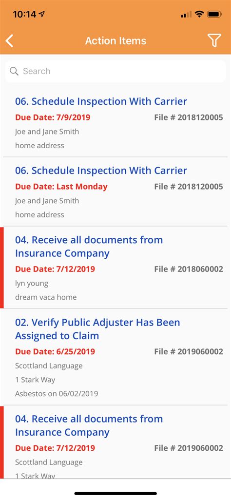 Viewing Your Action Items On Mobile Claimwizard Academy
