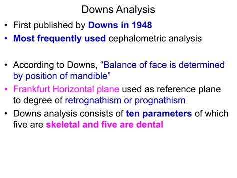 Cephalometric Analysispptx