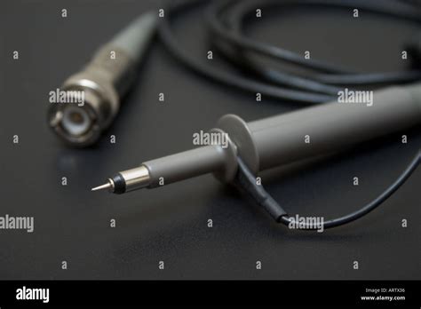 Oscilloscope Probe Stock Photo Alamy
