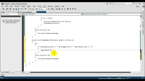 advanced c tutorial 19 5 project1 how to write update code in access