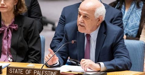 مندوب فلسطين في الأمم المتحدة كلما دفعنا لوقف الحرب
