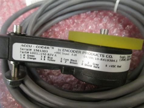 Markem Imaje 10012473 Encoder Ip65 With Mounting Bracket 10012150 Etech Surplus