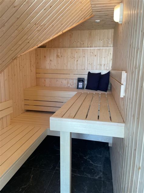Maatwerk Saunas Met Vuren Schrootjes Saunawereld