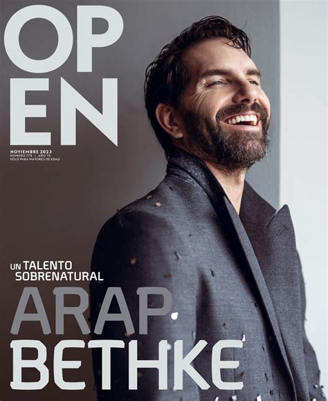 Arap Bethke Engalana La Portada De La Revista Open Wow La Revista