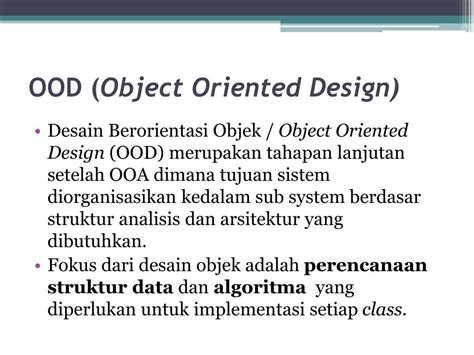 Ppt Pengenalan Objek Oriented Pada Vb Powerpoint Presentation