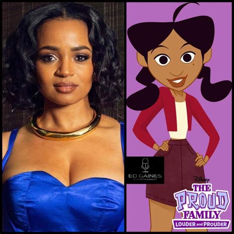 Penny Proud With Her Voice Actress By Aliciamartin851 On Deviantart
