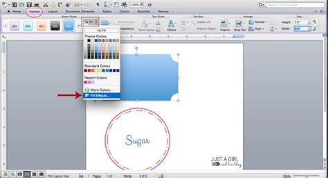 Video How To Make Pretty Labels In Microsoft Word Just A Girl And Her Blog