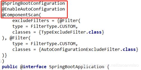 Springbootapplication组合注解的解析application 链接 多个 注释 Csdn博客