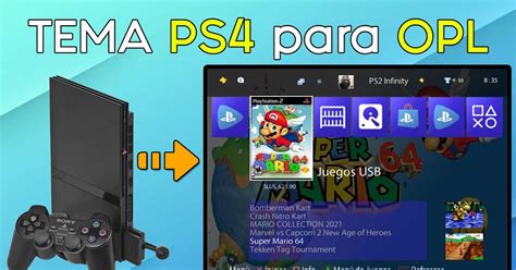 Descargar Tema PS4 Para OPL PS2 PS2 Infinity