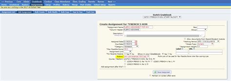 Grading Assignments With Rubrics Genesis Sis Support