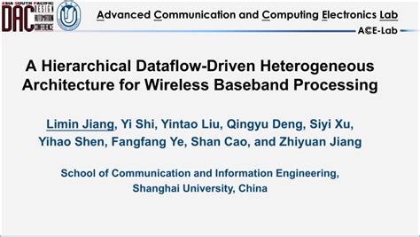 Pdf Slide A Hierarchical Dataflow Driven Heterogeneous Architecture