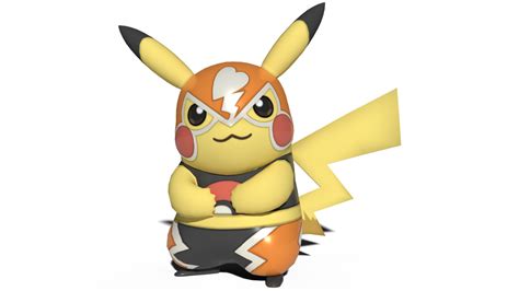 What If Pikachu Libre Was A Male By Kuby64 On Deviantart