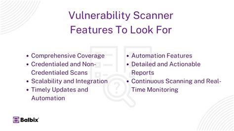 Vulnerability Scanner Vulnerability Scanning Tools