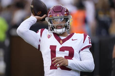 Steve Delsohn On Linkedin Caleb Williams Shines As No 8 Usc Survives