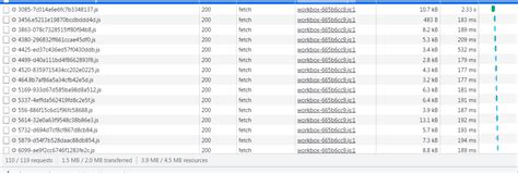 reactjs too much js and css files are generated in nextjs stack overflow