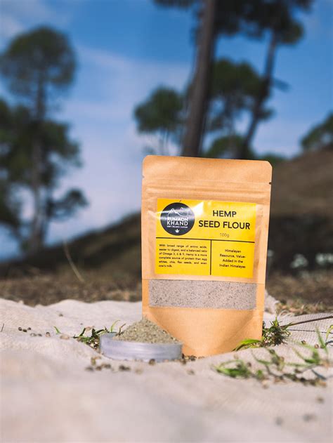 Wholesome Hemp Seed Flour 100g Pack Flourish