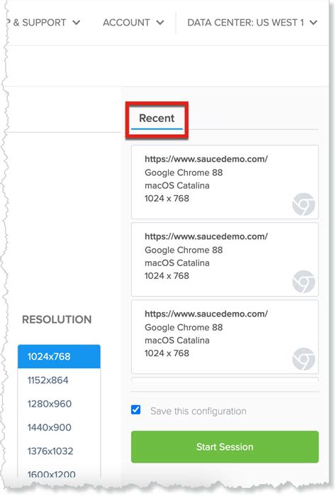 Live Cross Browser Testing Sauce Labs Documentation