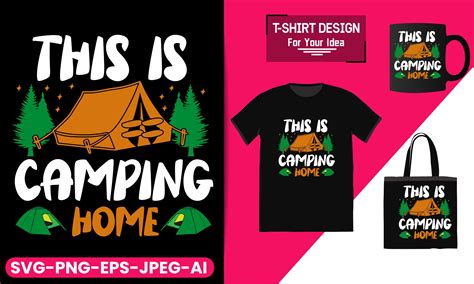 Camping T Shirt Design Graphic By Design Store07 · Creative Fabrica