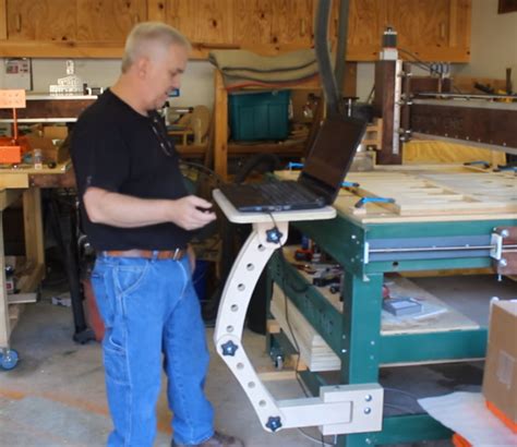 Cnc Laptop Stand Plans —