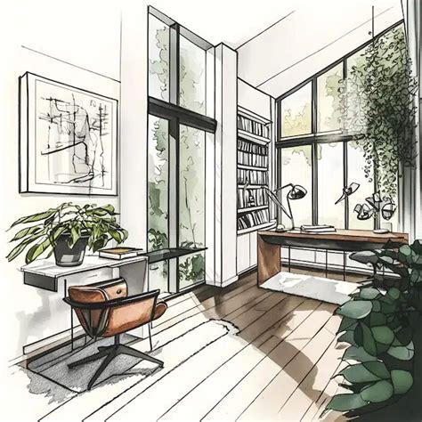 Interior Design Drawing Dwg Dekorasi Rumah