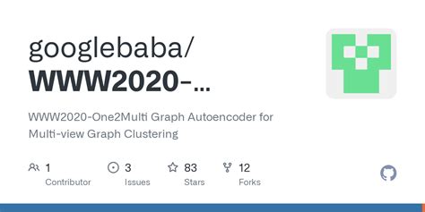 Github Googlebaba O Mac One Multi Graph Autoencoder