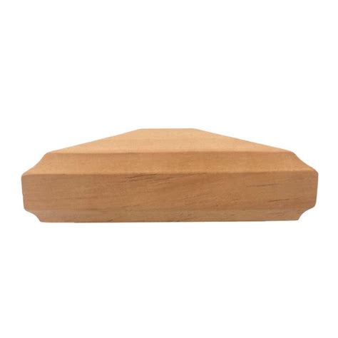 Protectyte Miterless 4 In X 4 In Untreated Wood Traditional Pyramid