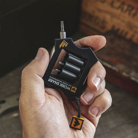 Work Sharp Edc Micro Sharpener With Integrated Knife Torx Tool Knifecenter Wssa0004340