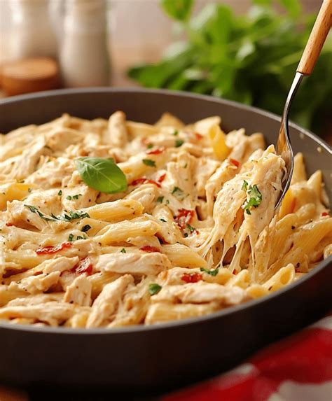 Cheesy Chicken Pasta Recipe