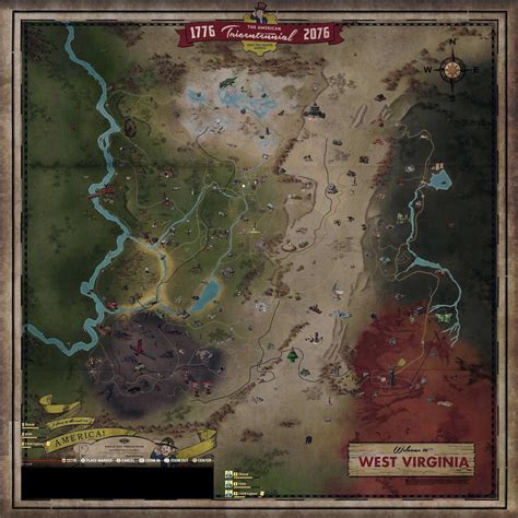 Fallout 76 Player Icons Fallout 76s Map Revealed Four Times Larger