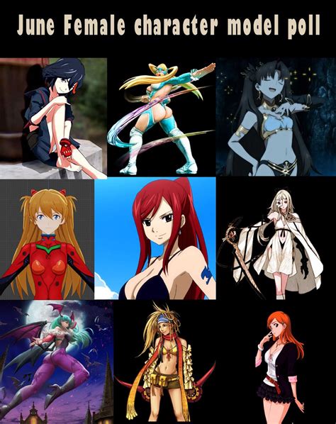Mokujin Hornywood On Twitter Here S My New Female Model Poll Also I