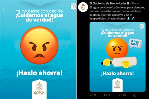 Nuevo León Gobierno De Nuevo León Pide A Regios Cuidar El Agua O Tabla