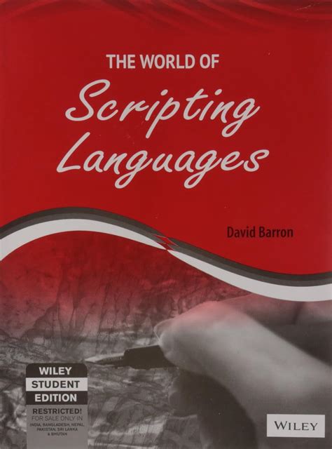Buy The World Of Scripting Languages Book Online At Low Prices In India The World Of Scripting