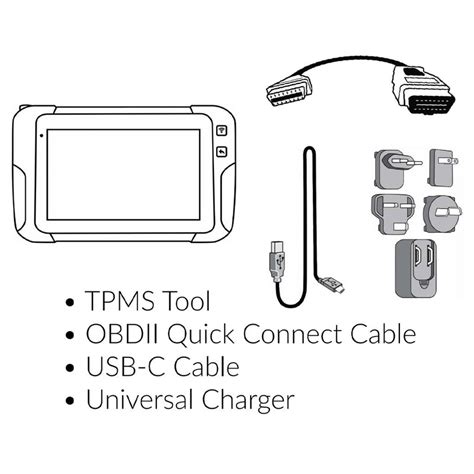ateq vt67 complete tpms and tire management diagnostic tablet tool vt