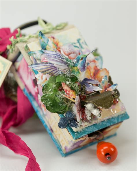 Take Flight With Tati Scraps Diy Tiny Note Box Graphic 45 Papers