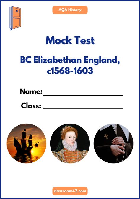 Bc Elizabethan England C1568 1603 Test Classroom 42