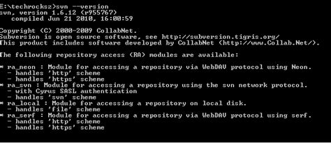 How To Install Subversion Or SVN Client On Windows