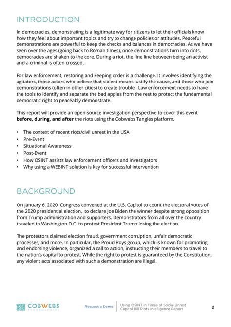 Using Osint In Times Of Social Unrest Pdf
